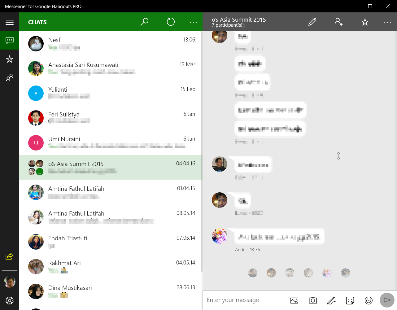 Hangouts untuk Windows 10 – Bhyllabus l'énigme
