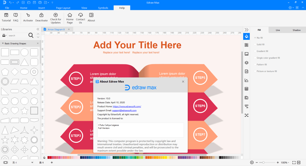 Edraw Max sebagai Alternatif Microsoft Office Visio – Bhyllabus l'énigme
